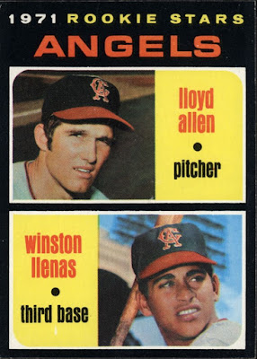 Rating The Rookies: 1971 Topps Angels Rookie Stars: Lloyd Allen ...