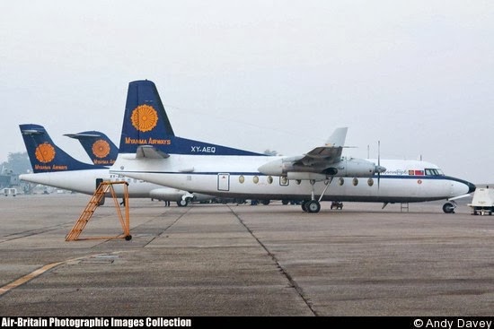 Myanmar Defence Weapons: Fokker F27 Friendship/Fairchild Hiller FH-227