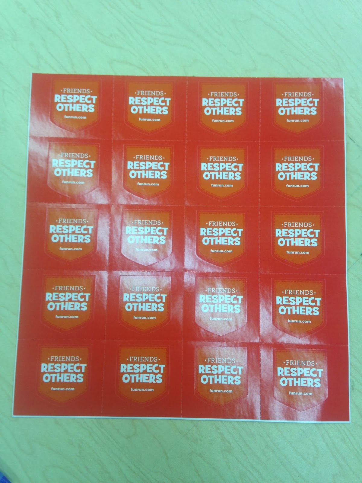 Kindergarten is the BEST place on Earth!: Boosterthon~ Friends Salute ...