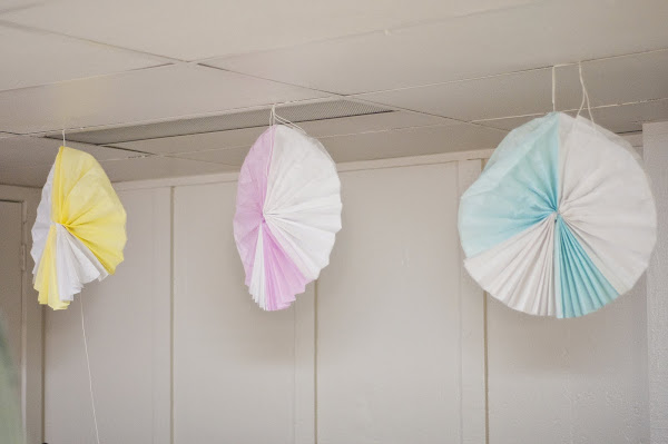 A Few of My Favorite Things: How to Make Hanging Party Decorations