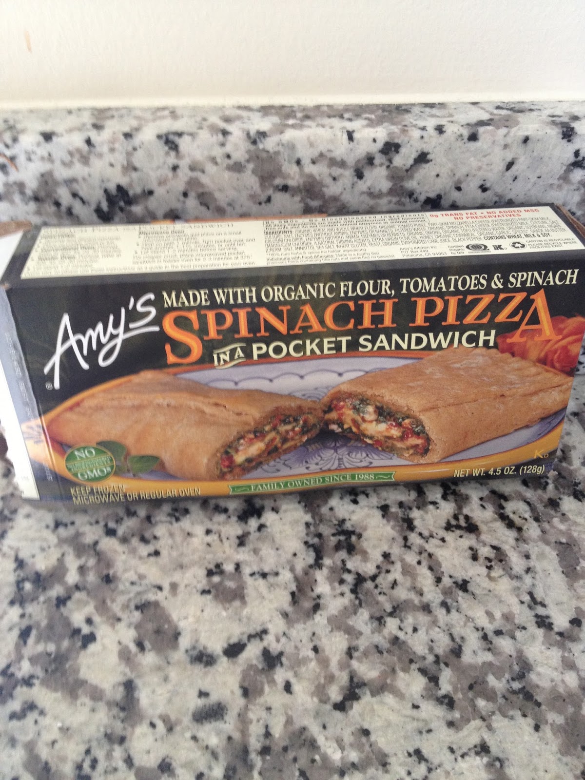 Obsessed with Food: Amy's Spinach Pizza Pocket