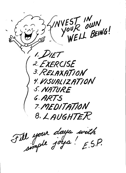 Motivating Moments: Cartoon: Invest in Your Own Well Being