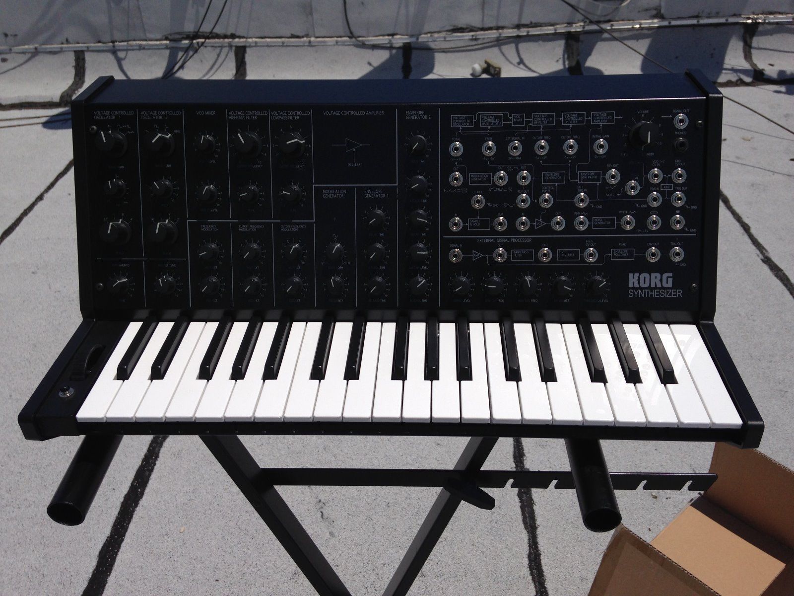 MATRIXSYNTH: KORG MS-20 Mini SN 008348