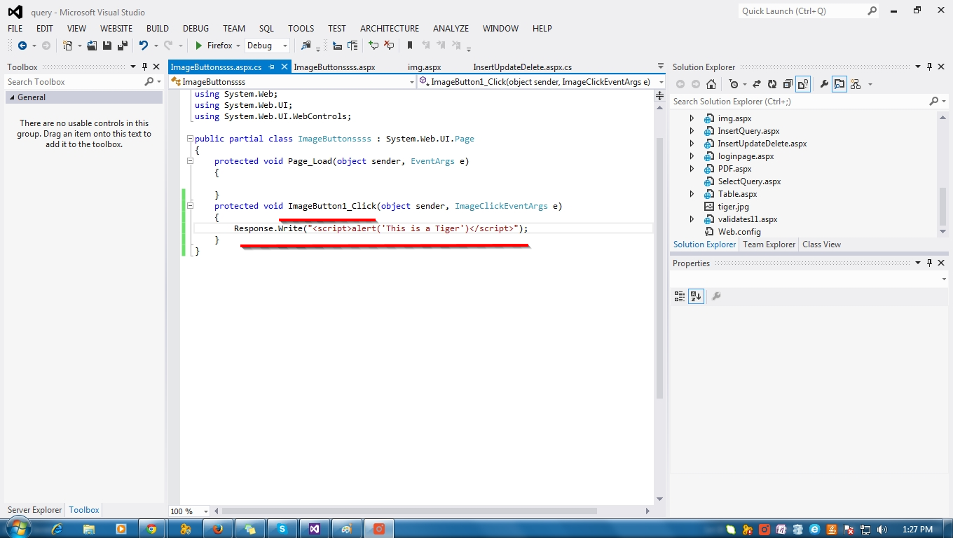 How to Use ImageButton in Asp.Net C# ~ ScreenShotsDrizzles