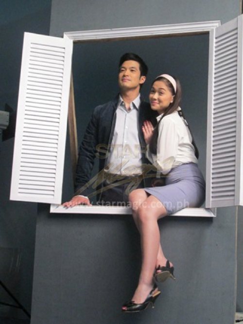 Enchong Dee And Maja Salvador Kiss