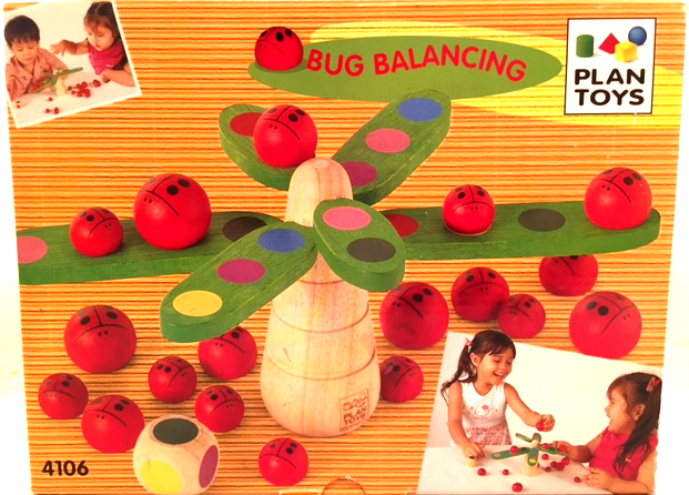 The Playful Otter: Bug Balancing by Plan Toys