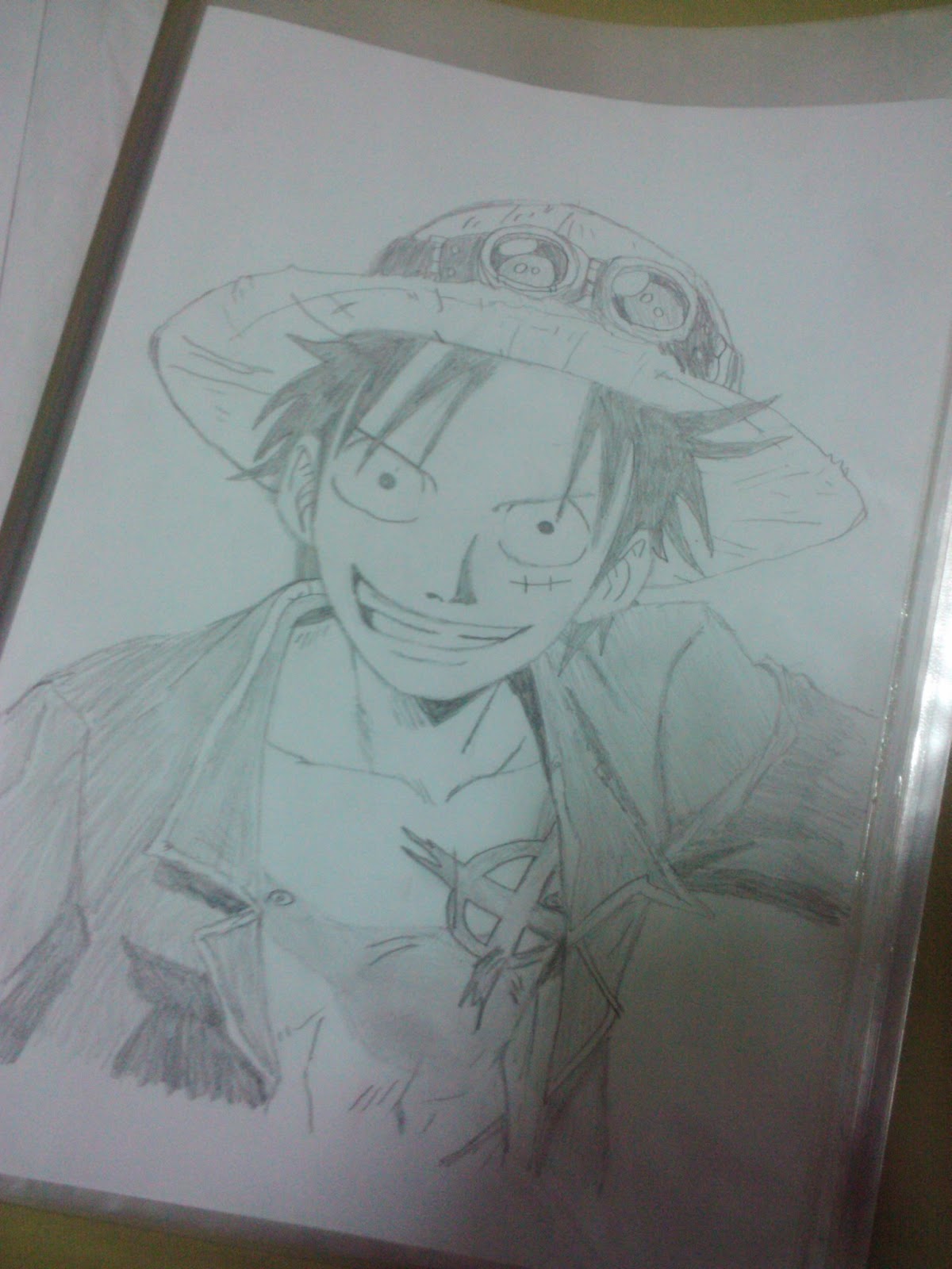 André Luz Desenhos : Luffy ( One Piece )