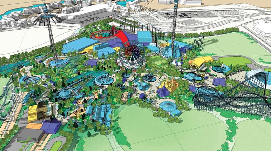 Six Flags Dubai construction updates - Page 16