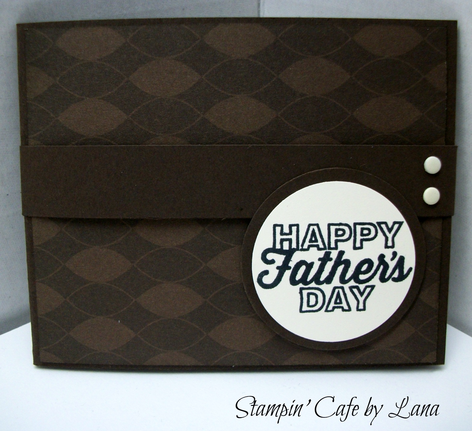 Stampin' Cafe by Lana: Father's Day Gift Card Wallet