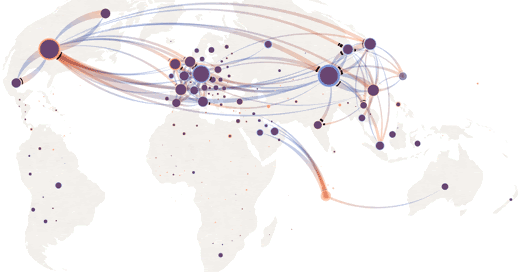 Mapping International Trade - Original Global Map