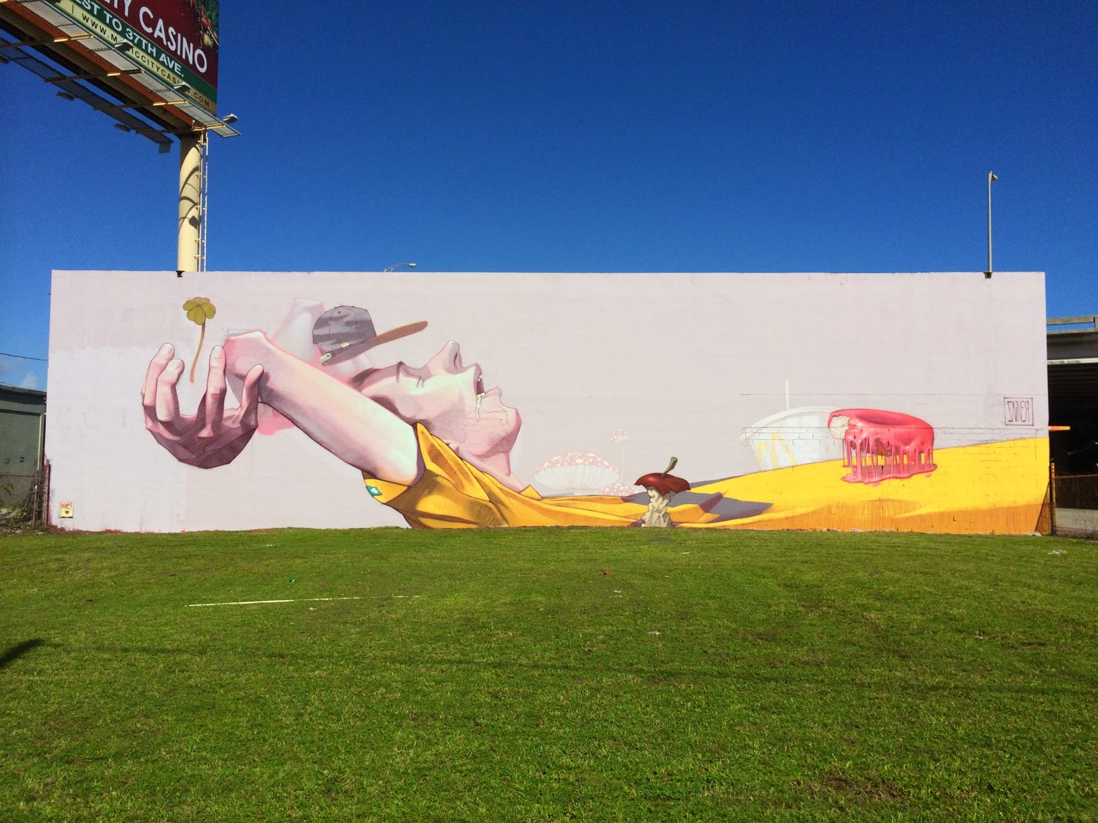 Sainer New Mural For Art Basel ’13 – Wynwood, Miami – StreetArtNews