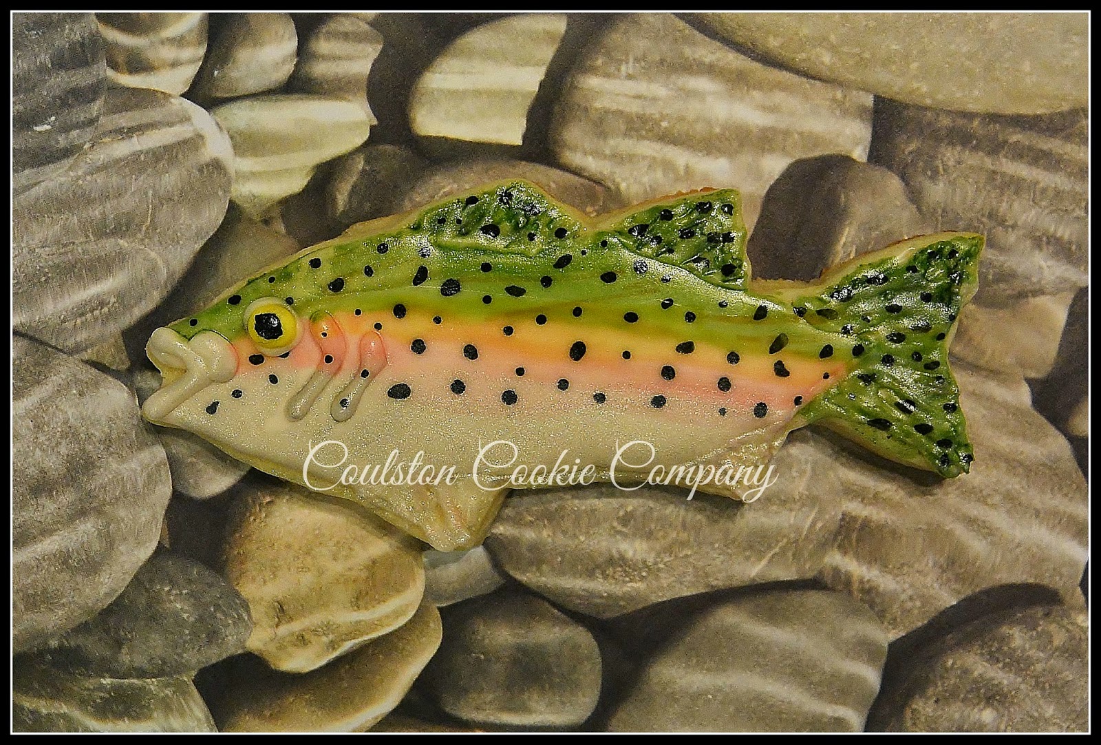 ...Coulston Cookie Company...: Hobby Cookies: Rainbow Trout Cookies
