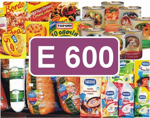 E - DODATKI - SZKODLIWE SUBSTANCJE WZMACNIACZE SMAKU grupa E600 ...