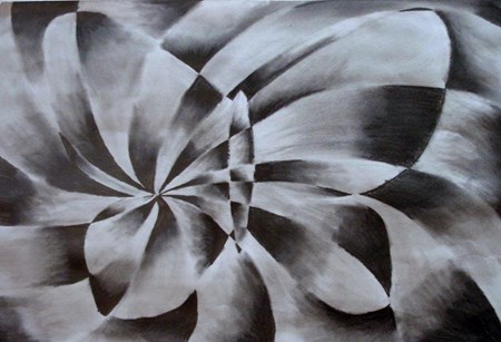 Ms. Hsieh 's Clarke Art Room- 8th Grade: Shattered Value Drawings