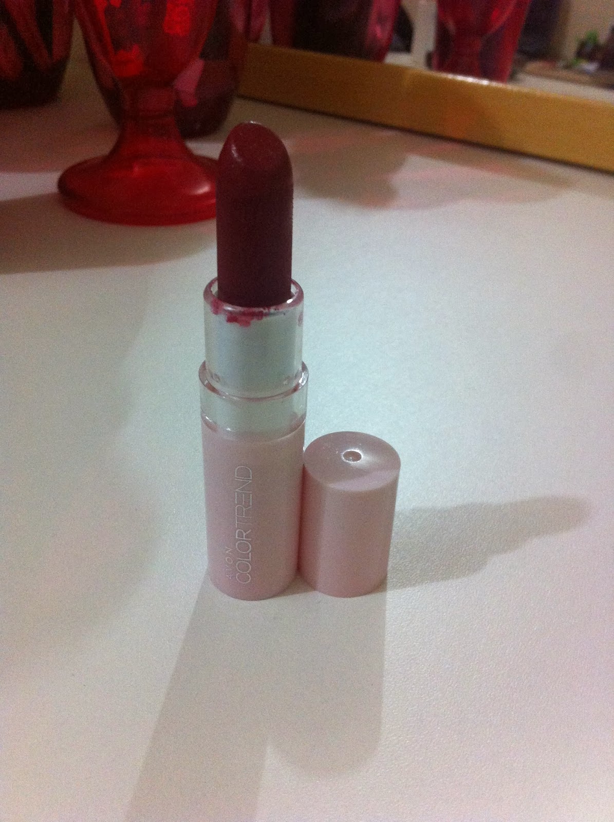 Açucarando: Batom Carmim da Avon! | Pimenta de Açúcar