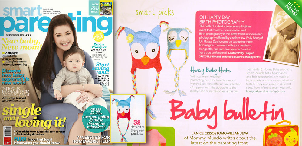 Lique's Antics: Honeybaby: Smart Parenting Magazine Feature