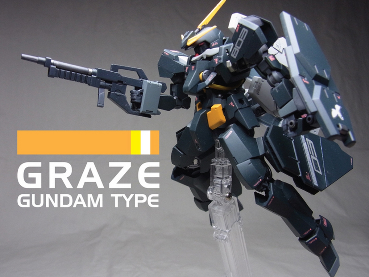 Custom Build: HG 1/144 Graze [Gundam Type] - Gundam Kits Collection ...