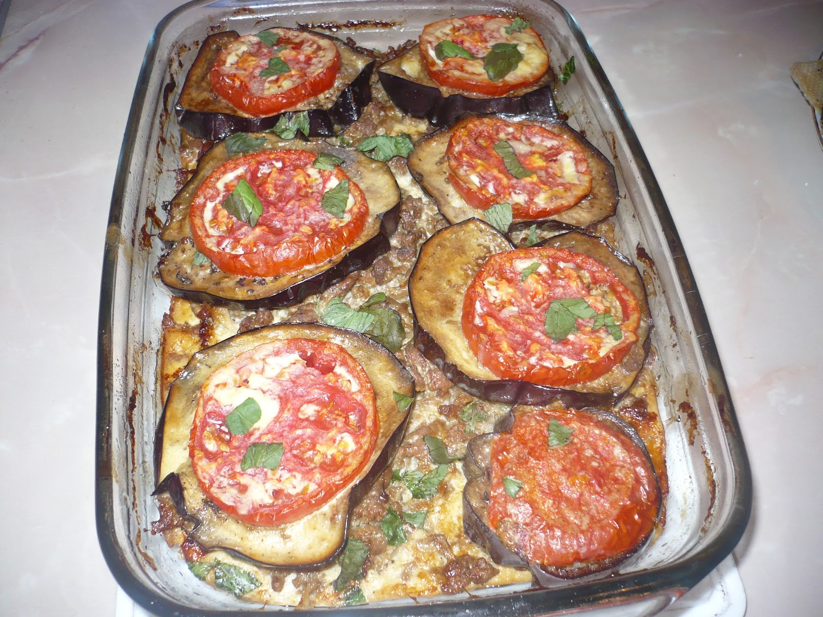 retete culinare - simple si delicioase: Musaca de vinete si carne