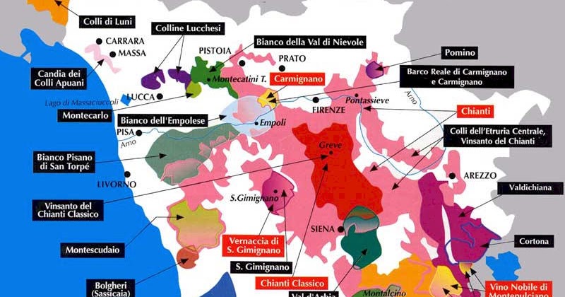 Lord of Bars: Italian Wine Region - Tuscany