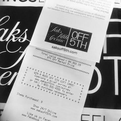 Shopping madness at the outlets! Nordstrom Rack, Saks & Bloomies ...