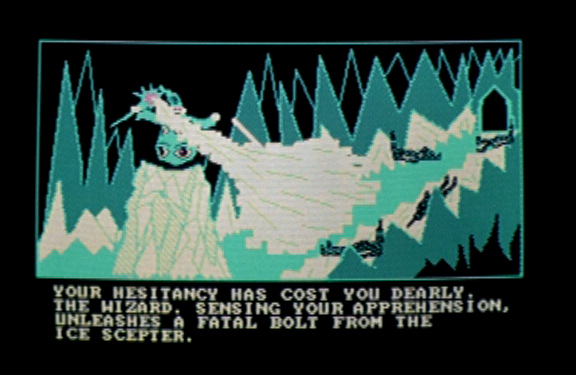 cult film freak: EVIL ICE WIZARD COMPUTER GAME in BIG