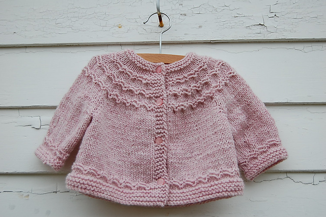 Top Ten FREE baby sweater patterns - Knitionary