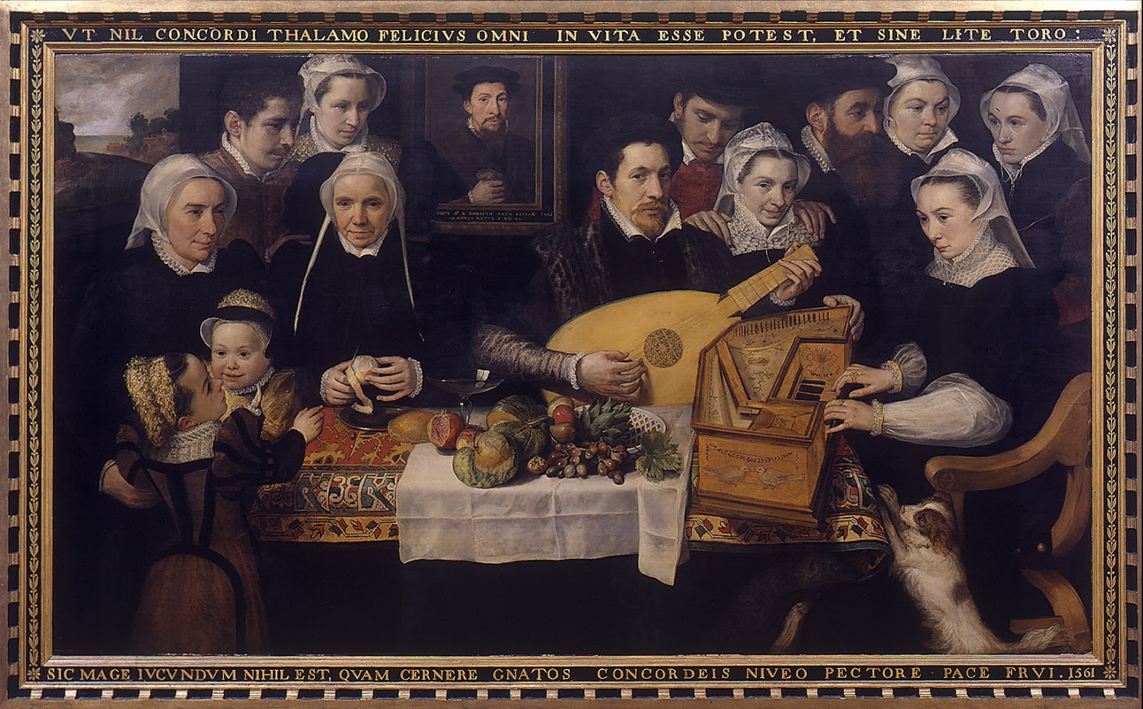 Frans Floris the Elder: Family portrait (1561)