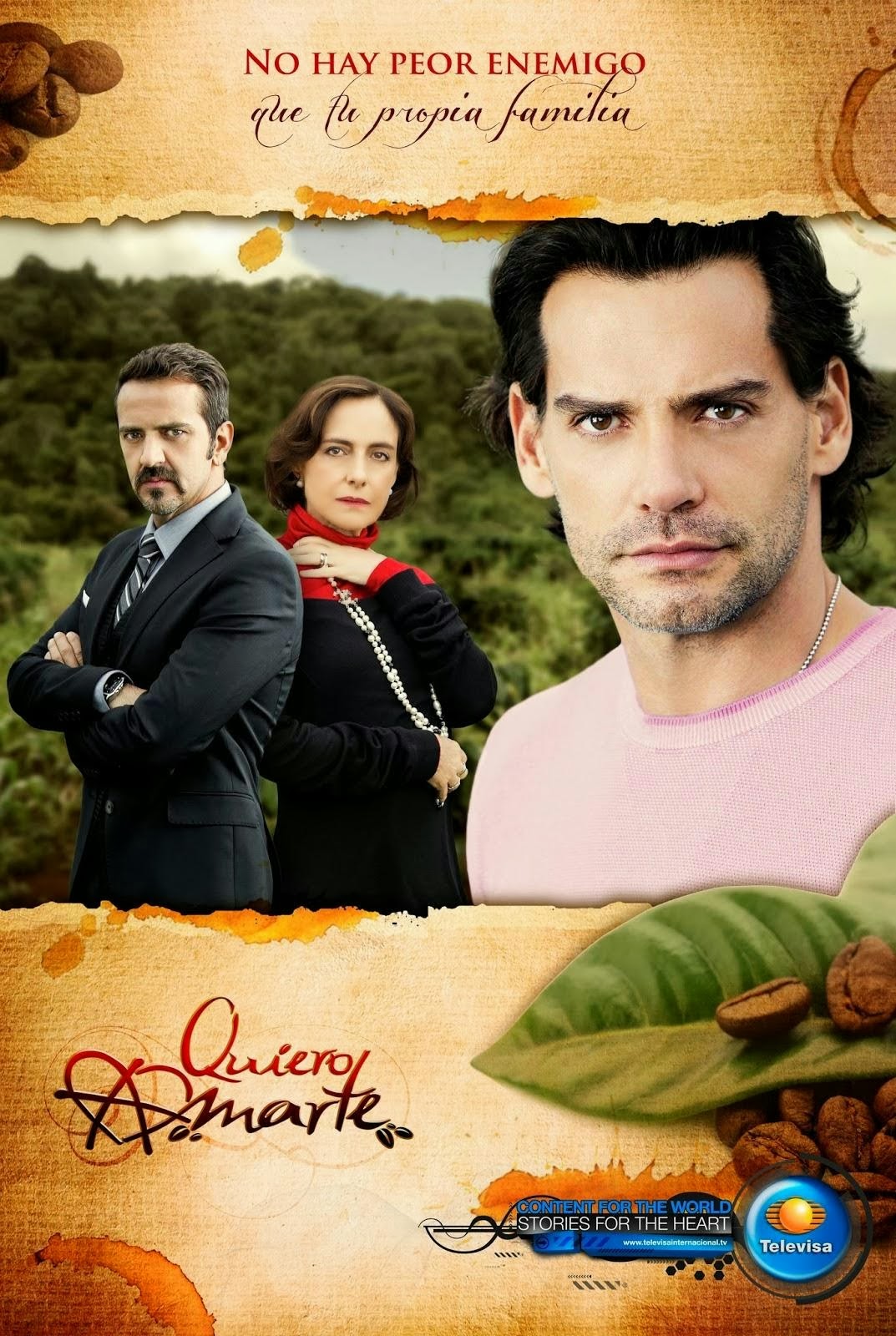 Novelas Radar: Quiero Amarte: Official posters