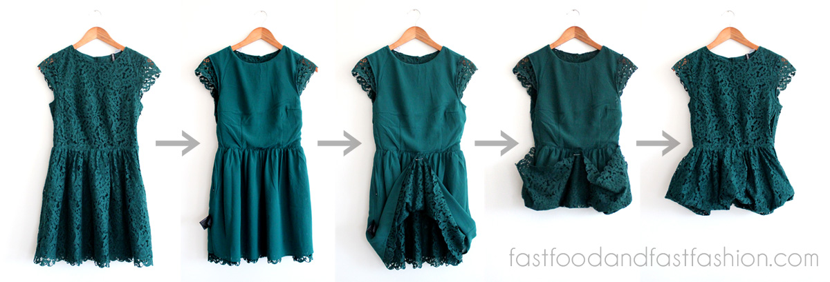 How To: Convert a Dress Into a Top - Elle Blogs