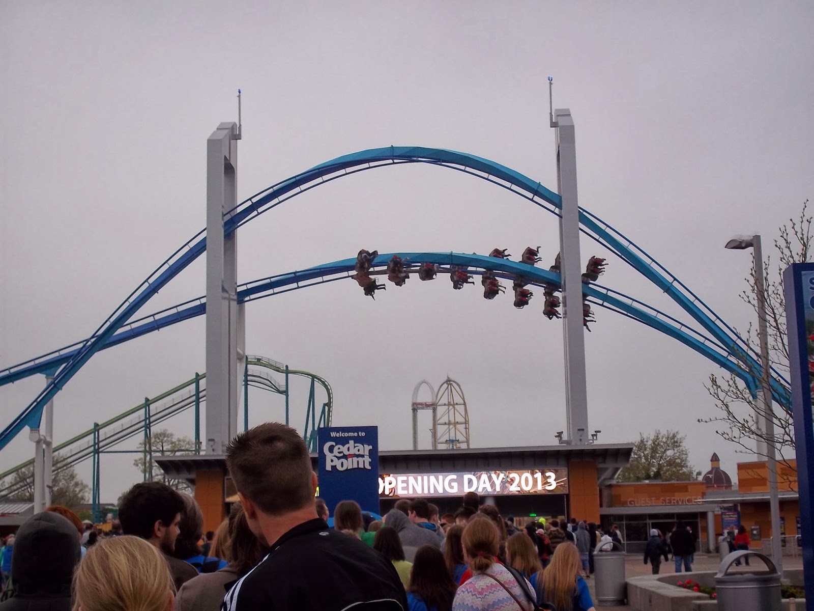 Gatekeeper Cedar Point Roller Coaster