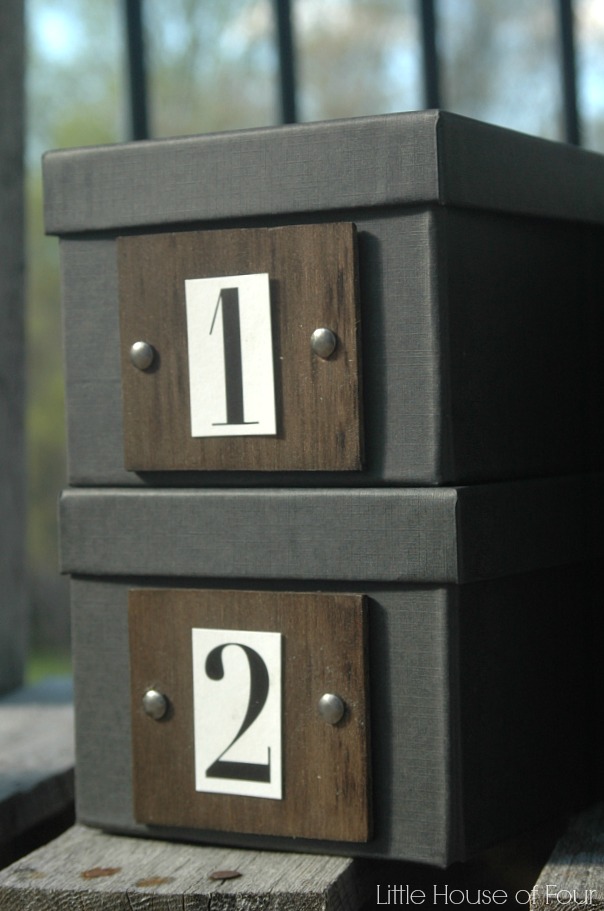 Updated Numbered IKEA Boxes | Little House of Four - Creating a ...
