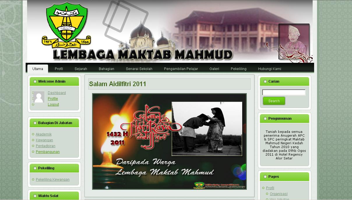 LEMBAGA MAKTAB MAHMUD: Laman Web Rasmi Lembaga Maktab Mahmud