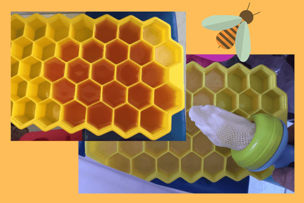 Arthurwears: Honey Bees tuff tray activities - learning through play