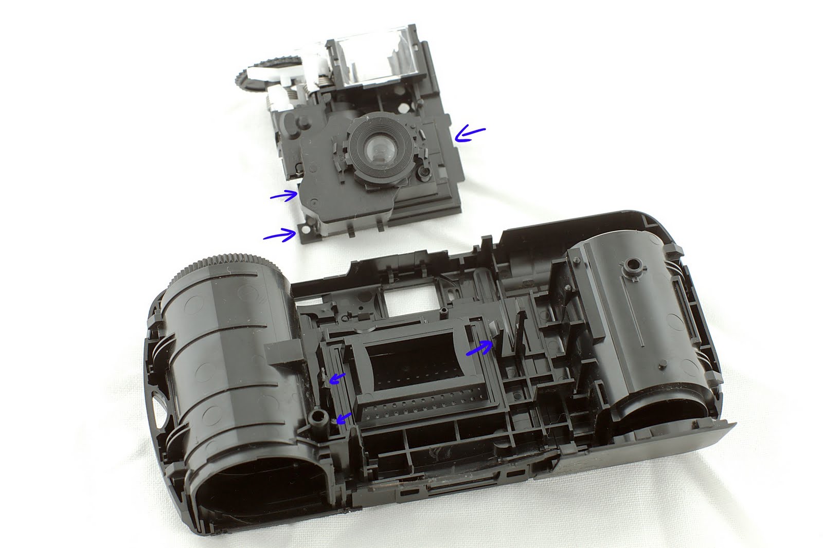 Highly Entropic: Taking apart a disposable camera