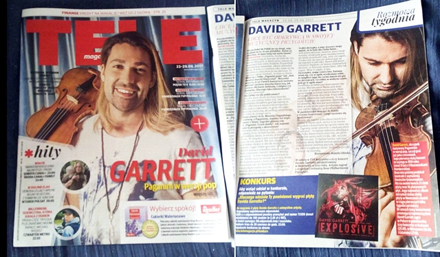 David Garrett Fan | : június 2017