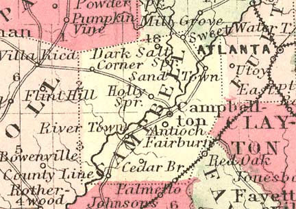 Every Now and Then: Campbell County Maps