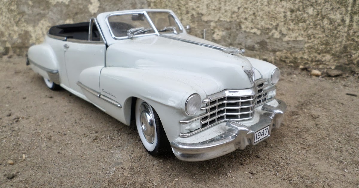 Hot rod models: Cadillac 1947 Convertible - Anson - 1/18