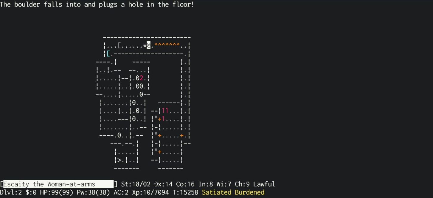 [Junethack 2018] xNethackに挑戦 ⑥ 倉庫番に再挑戦
