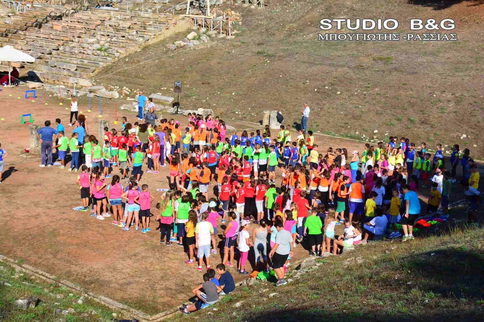 Με μεγάλη επιτυχία το Kids Athletics στο Αρχαίο στάδιο της Επιδαύρου