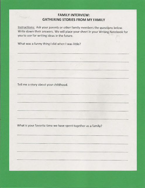 Picture This!: Family Interview