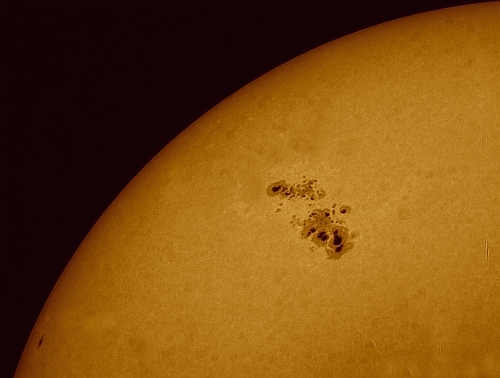 Big Sunspots ~ Hudson Valley Geologist