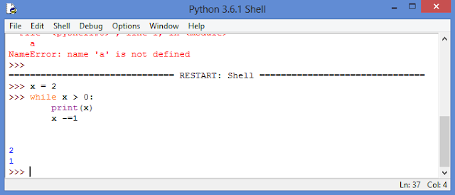 IDLE - primeiros passos