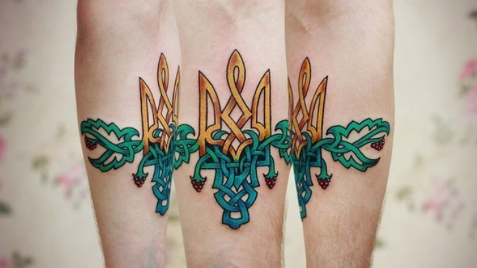 Ukrainian Patriotic Tattoos.