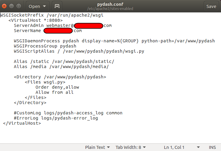 Pydash Simple Web Performance Monitoring Tools Ubuntu 1604 Lts