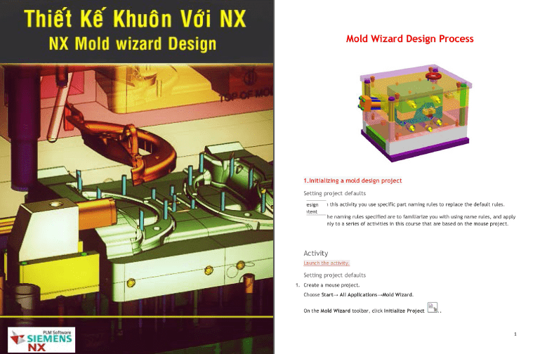 Tài Liệu Thiết Kế Khuôn Vơi NX | Hướng Dẫn Tự Học NX | CADCAMCNC