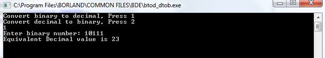 Education for ALL: C Program to Convert Binary Number to Decimal and ...