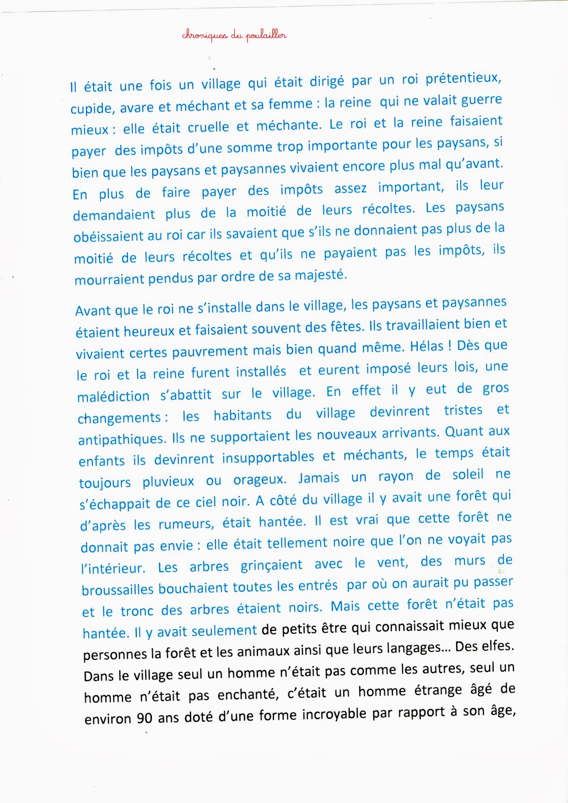 Corriger une rédaction