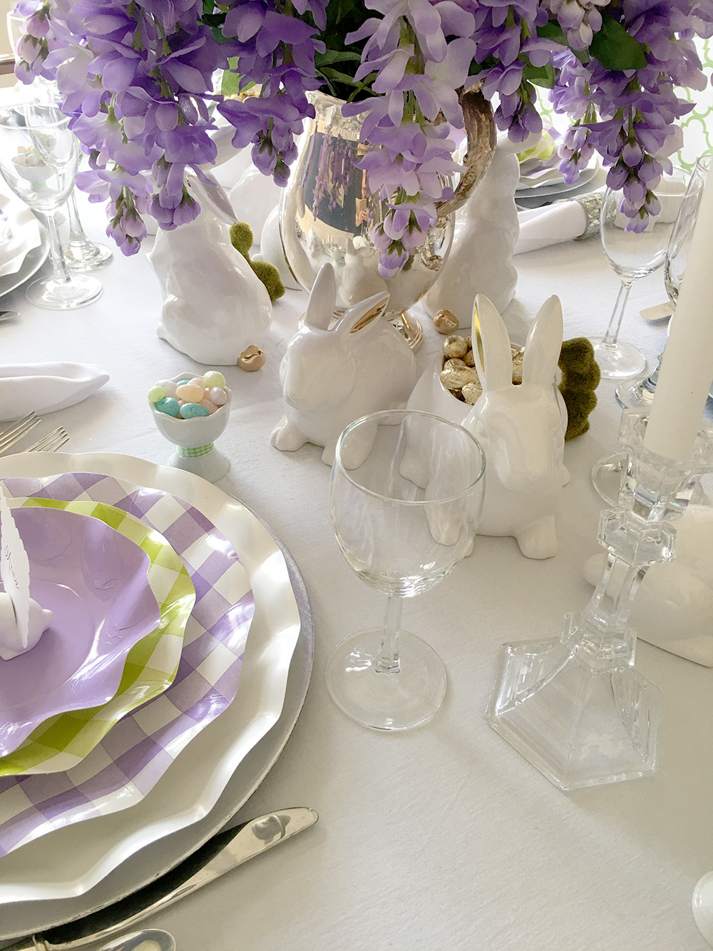 SETTING A PRETTY EASTER TABLE | BellaGrey Designs