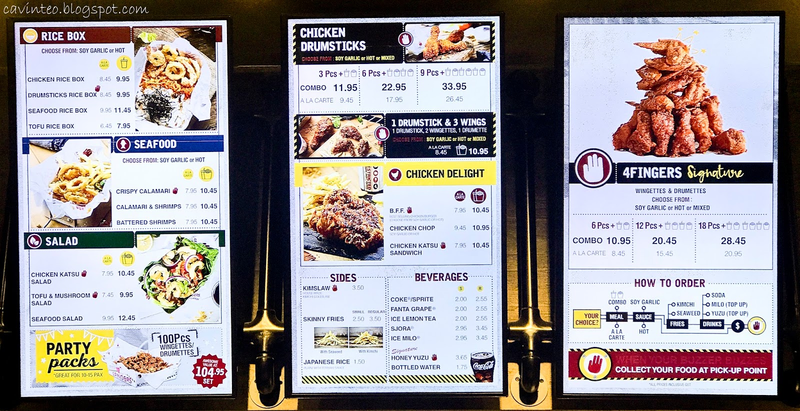 Entree Kibbles: 4Fingers Crispy Chicken Drumsticks @ Northpoint ...