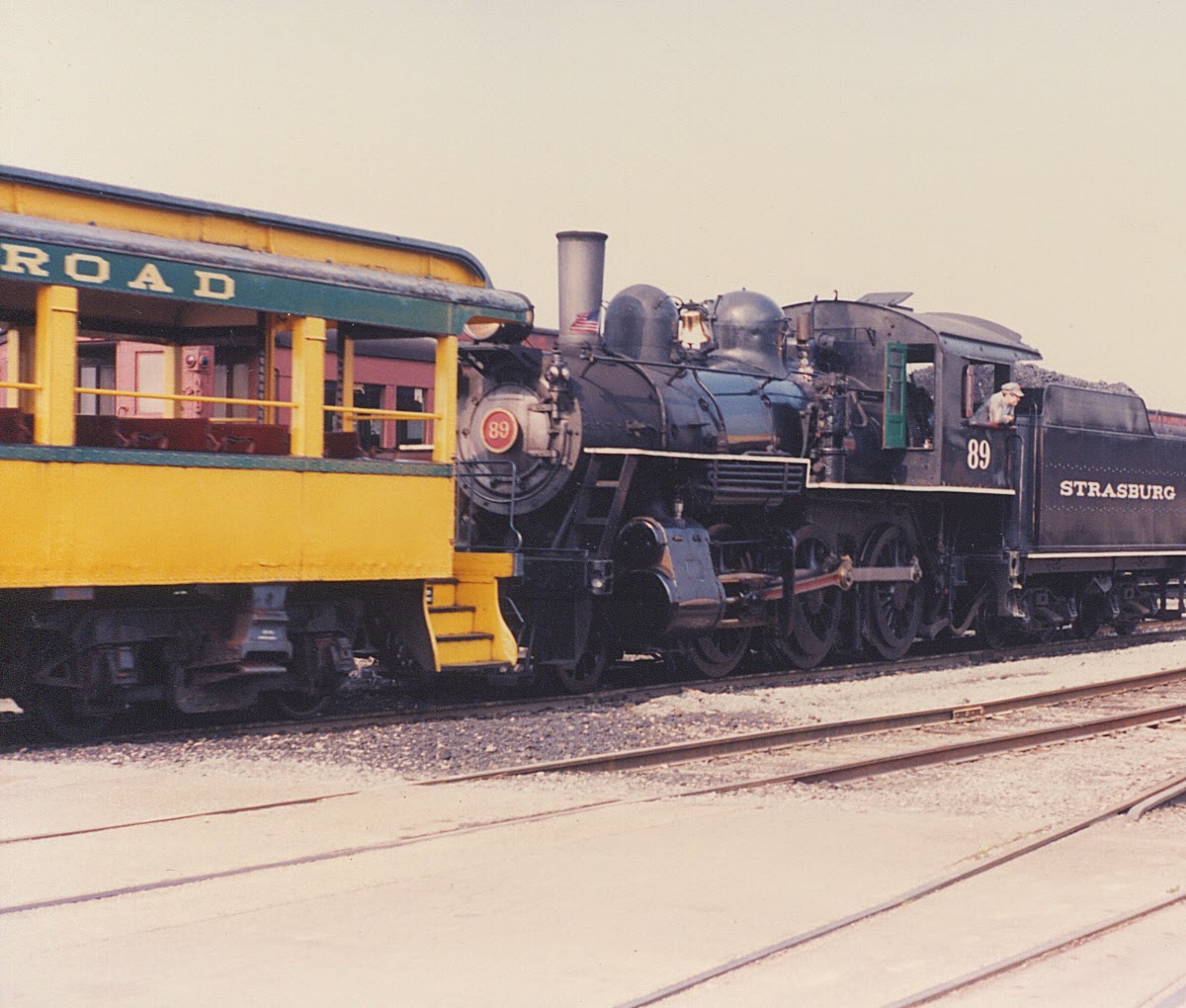Eddie's Rail Fan Page: Recently restored Stasburg Railroad ex Canadian ...